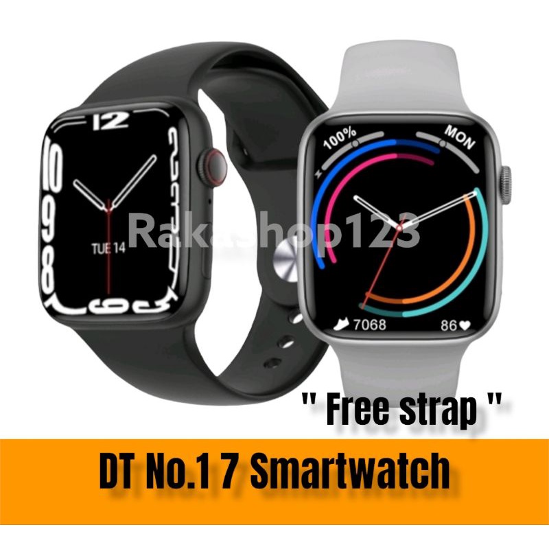 Jual DT No.1 7 Smartwatch ( watch series Copy ), Always On Display, NFC, GPS, Custom watchfaces ...