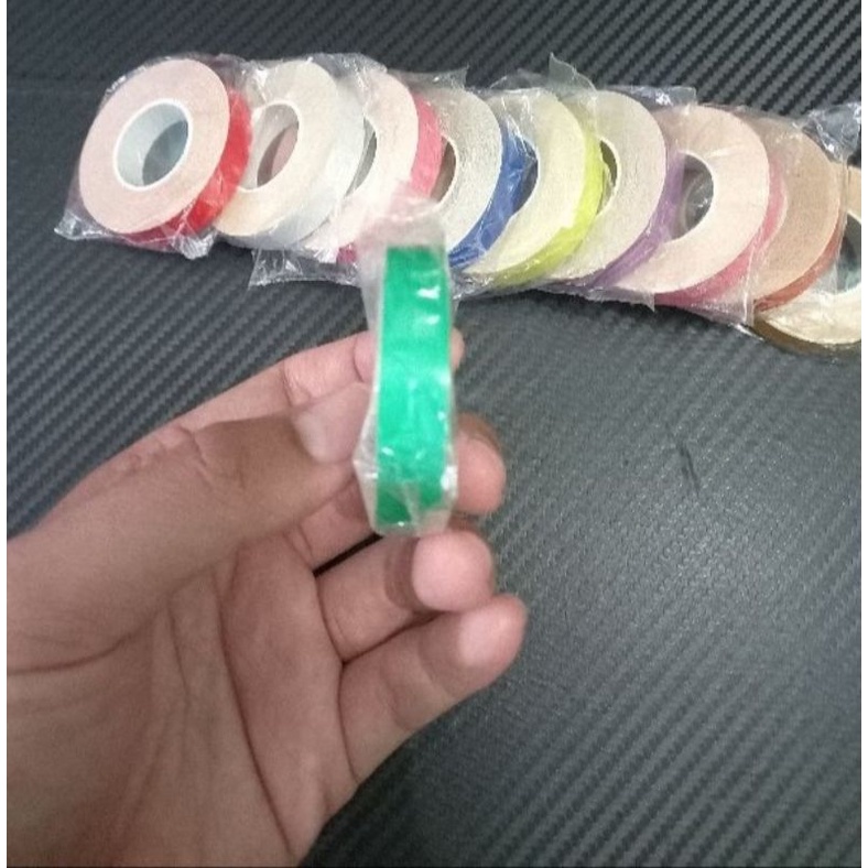Jual STICKER LIST GULUNG VELG MOTOR UKURAN lebar 1 cm panjang 5 meter ...