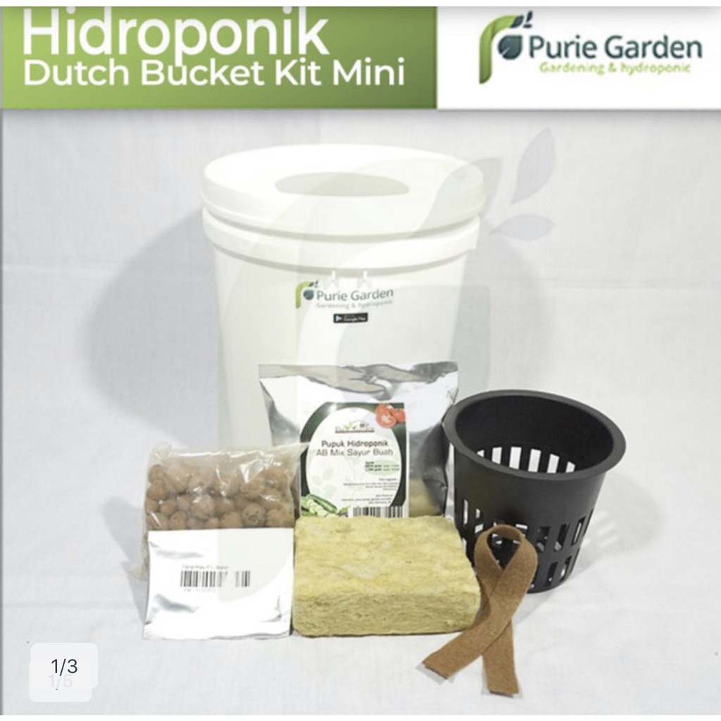 Jual Hidroponik Dutch Bucket Kit Mini | Shopee Indonesia