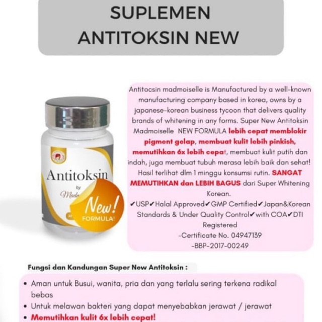 Jual Antitoksin | Shopee Indonesia