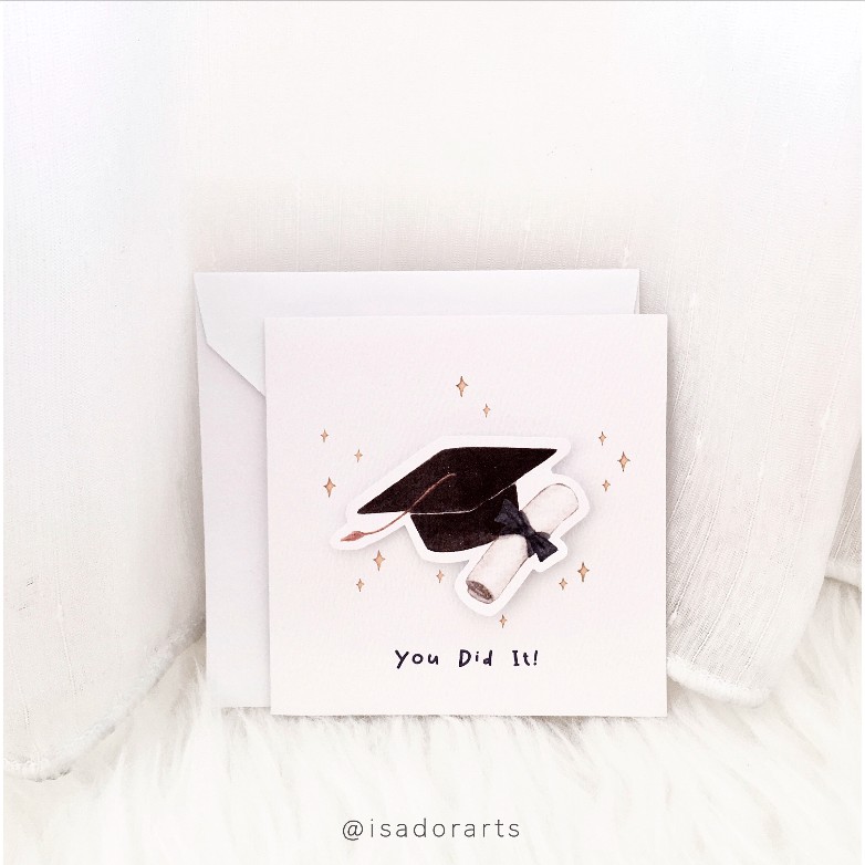 Jual Kartu Ucapan Wisuda / Kelulusan / Graduation Card / Greeting Card ...