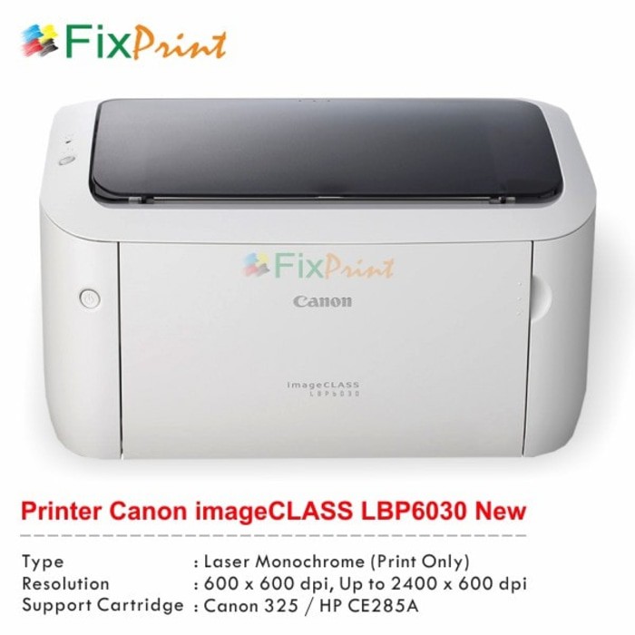 Jual Printer Canon ImageCLASS LBP6030 LBP 6030 LBP-6030 Printer Canon Laserjet Toner 325 HP 85A ...