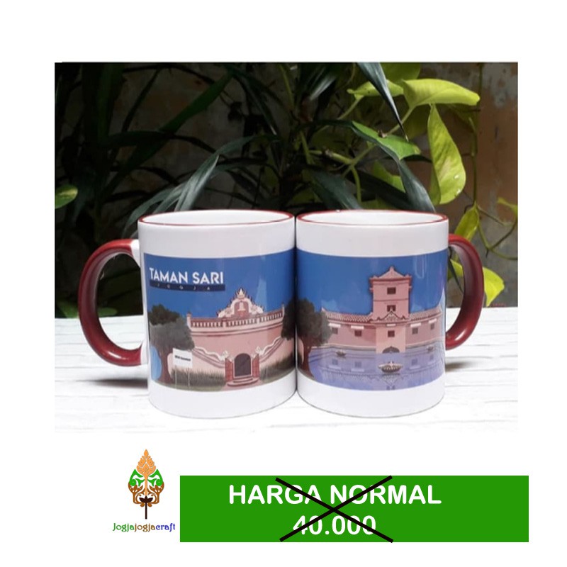 Jual PROMO MERDEKA!!! Mug Pemandian Raja Taman Sari Jogja | Shopee ...