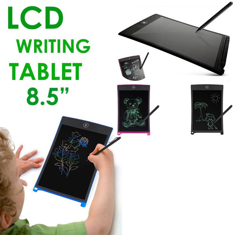 Jual LCD Drawing Tulisan Tablet Anak Dan Dewasa 8,5" Papan Tulis Gambar ...