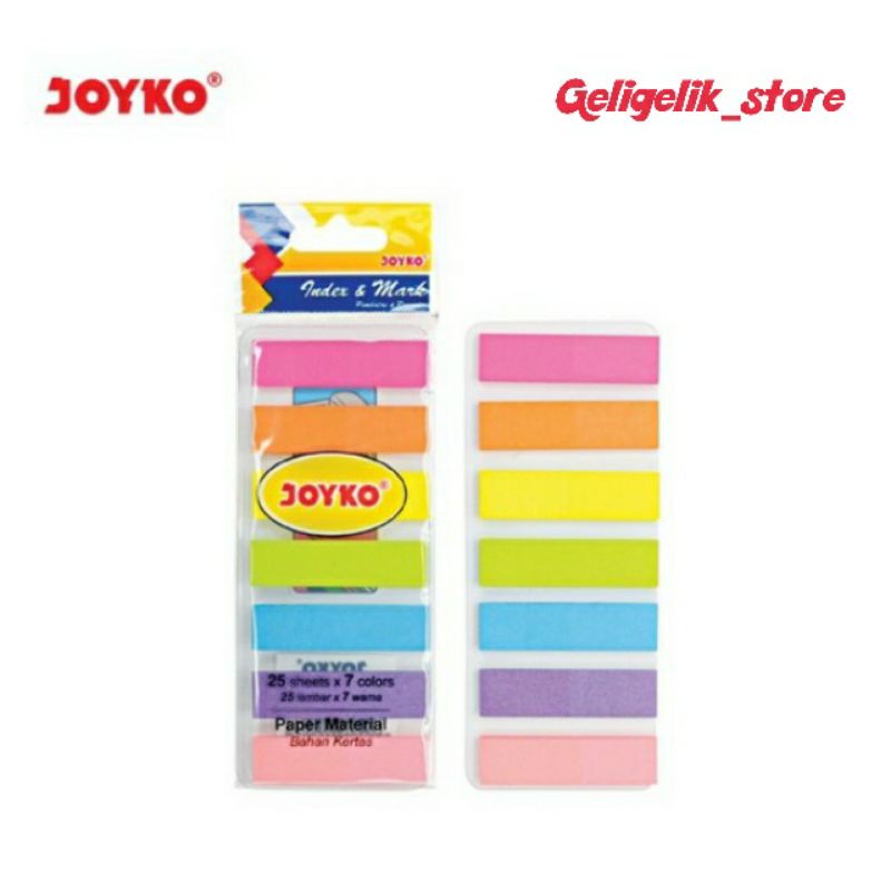 Jual JOYKO INDEX & MARK STICKY NOTE / PEMBATAS MEMO IM-32 KERTAS KOTAK ...