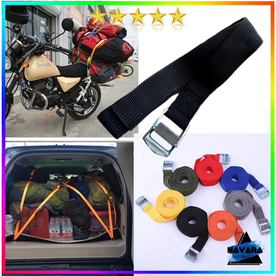 Jual Tali Pengikat Barang Cargo / strap belt 2 Meter Gesper Pengikat ...