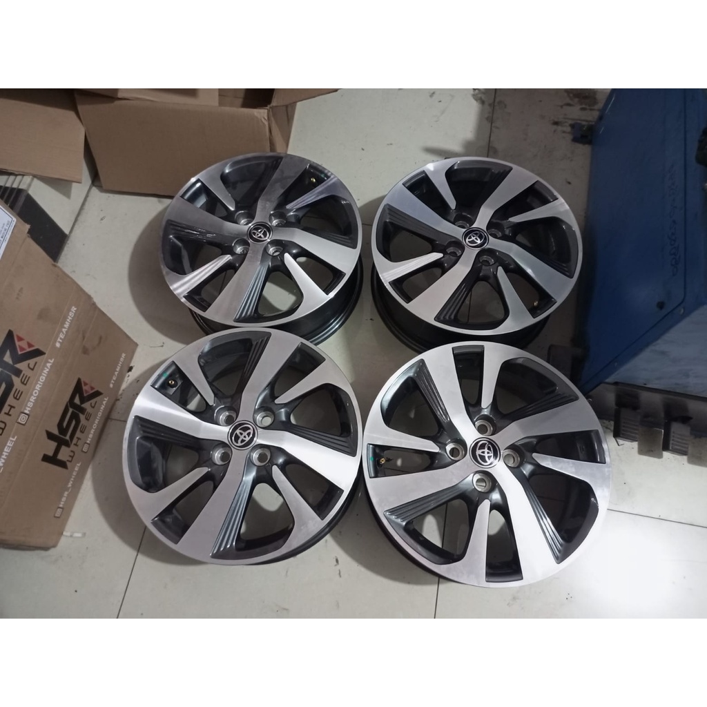 Jual Velg Mobil Second Ring 16 STD YARIS TRD R16 Lebar 6 Lubang Baut ...