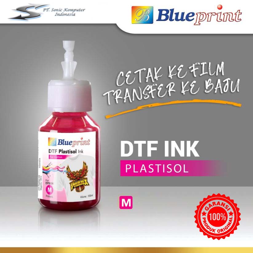 Jual Tinta DTF Blueprint DTF Ink 100ml Tinta Print Baju Sablon Textile ...