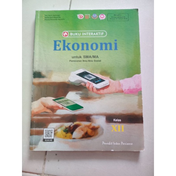 Jual PR Buku interaktif ekonomi SMA/MA kelas XII Intan Pariwara | Shopee Indonesia