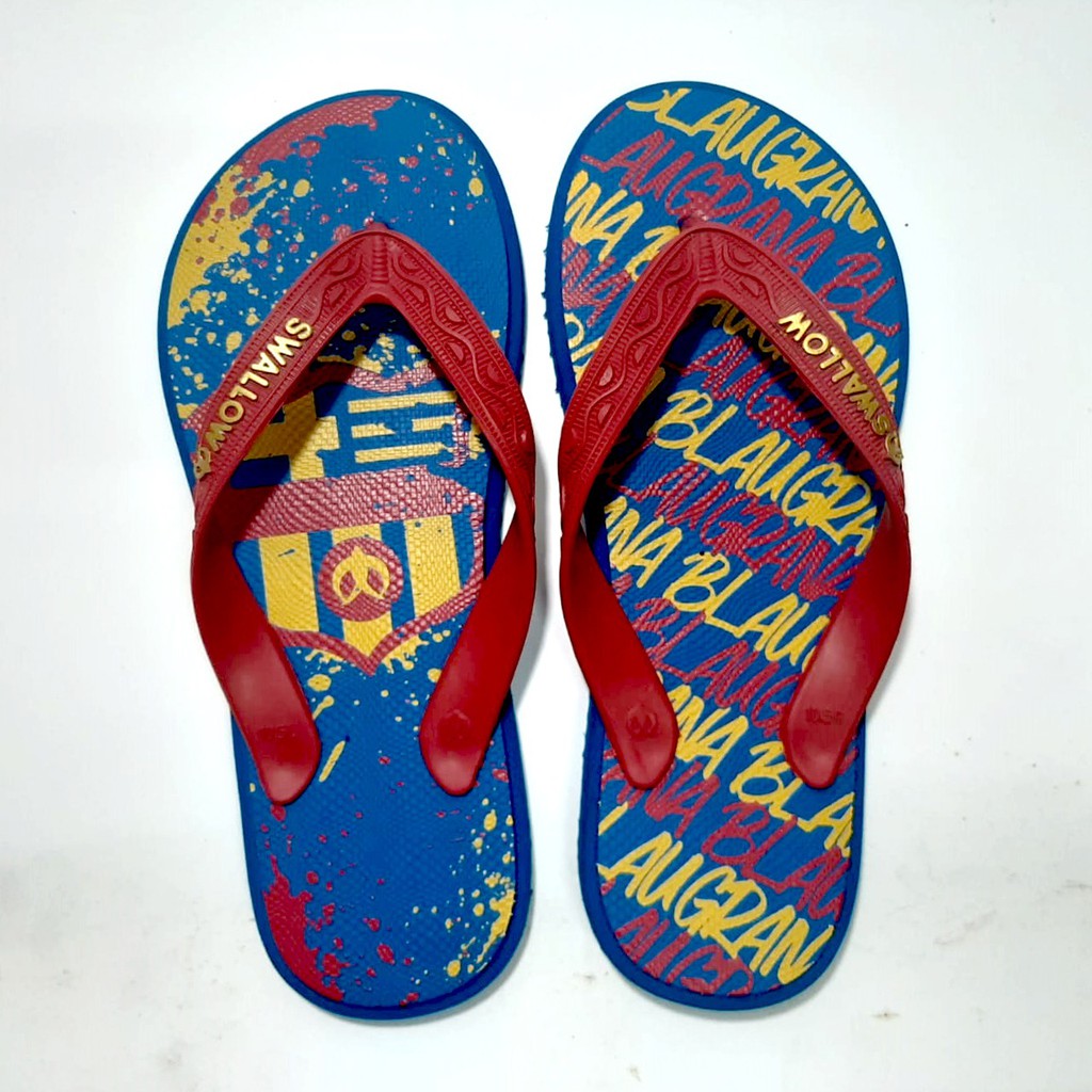 Jual Sandal Swallow Signature - Fanart FC "Barcelona" - Limited Edition ...
