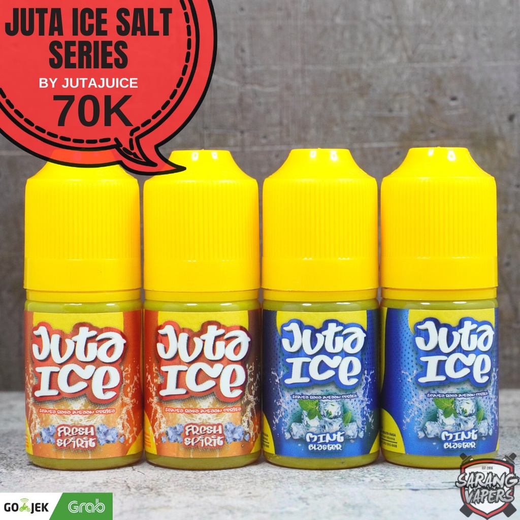 Jual JUTA ICE SALT NIC SERIES 30ML BY JUTA JUICE | Shopee Indonesia