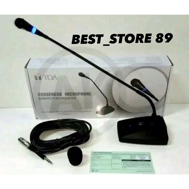 Jual Mic Meja TOA ZM-380 AS ORIGINAL PRODUK GARANSI RESMI TOA INDONESIA ...