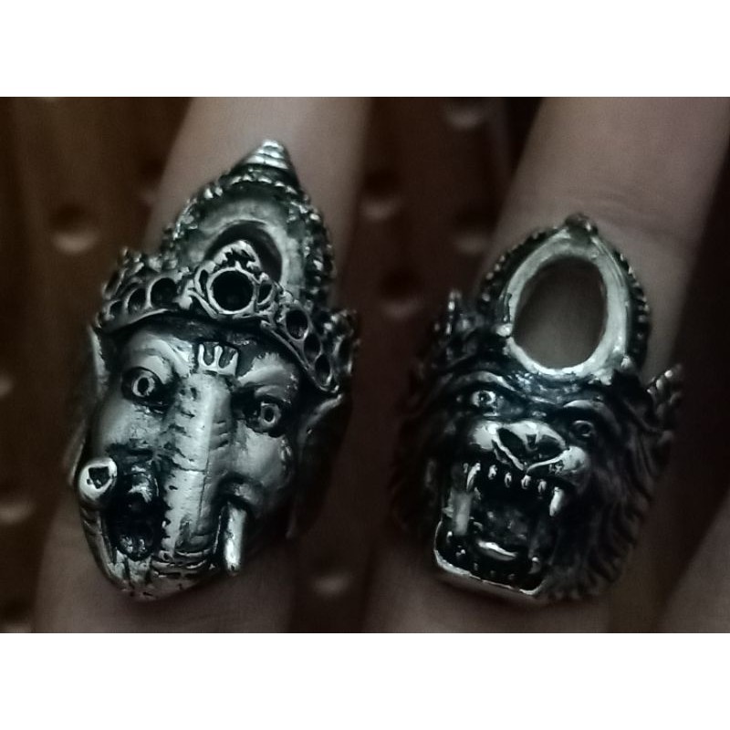 Jual ring Ganesha dan singa barong | Shopee Indonesia