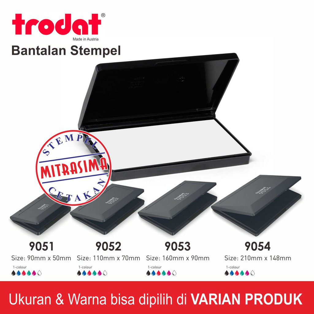 Jual Bantalan Stempel Merk Trodat | Shopee Indonesia