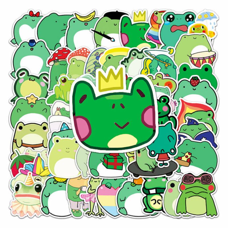Jual Stiker Katak Pack Style 260203- Stiker Aesthetic Keren Imut Laptop ...