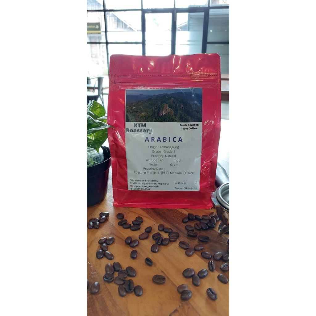 Jual Kopi Arabica Temanggung Grade 1 Natural 500 Gram | Shopee Indonesia