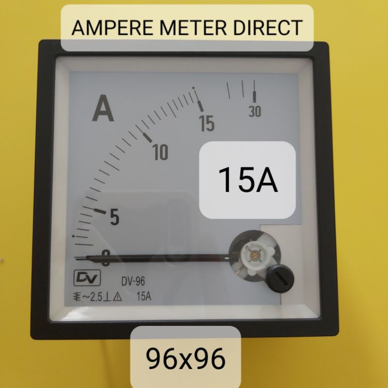 Jual Ampere Meter 15A DIRECT / Ampere Meter Non CT | Shopee Indonesia