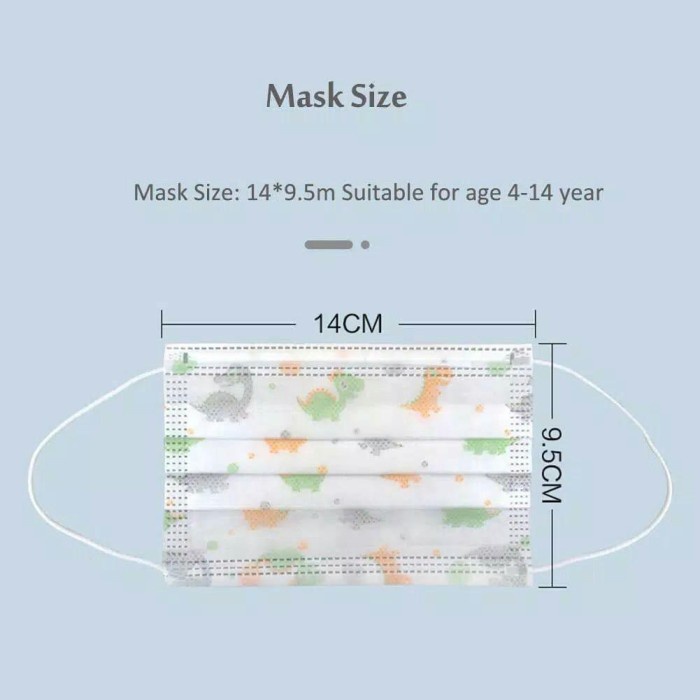 Jual BEST PRODUK MASKER ANAK MEDIS BEDAH 3PLY 3 PLY ORLEE EMBOS EARLOOP ...