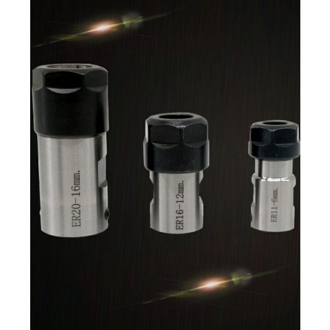 Jual Drill Chuck Spindle ER11 ER11A ER16 ER20 Shaft 5mm 6mm 8mm 10mm ...