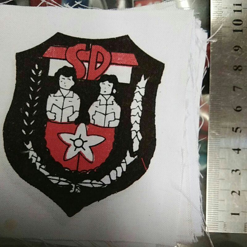 Jual ATRIBUT LAMBANG PMI PMR PALANG MERAH REMAJA INDONESIA OSIS BENDERA ...