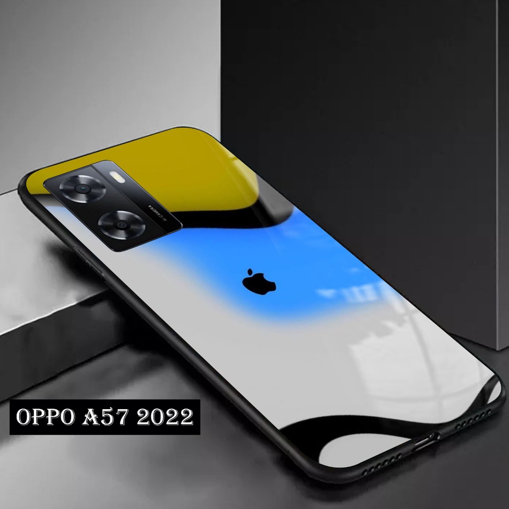 Jual Softcase Glass Kaca Oppo A57 2022 Terbaru [FC21] Case Motif Oppo ...