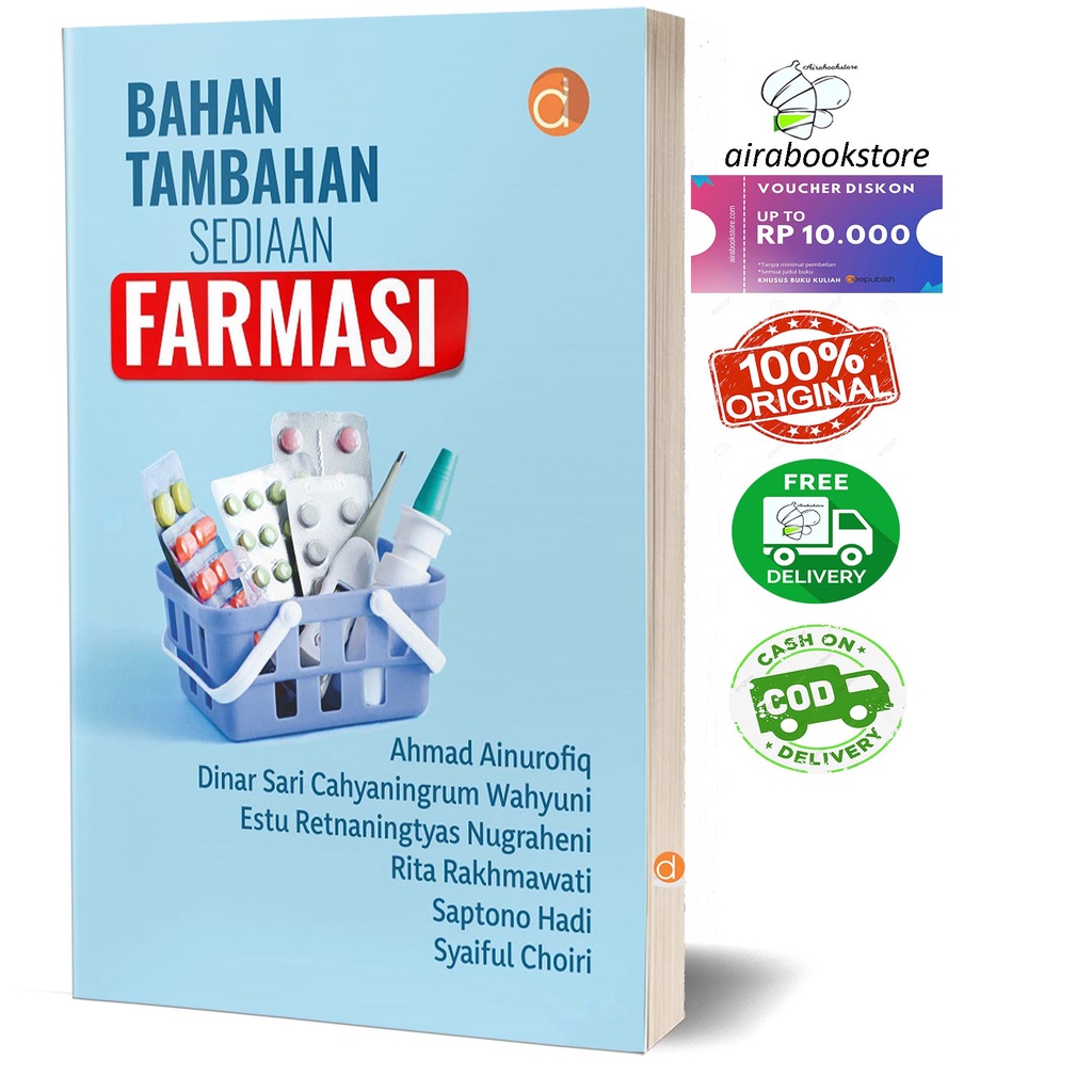 Jual Buku Bahan Tambahan Sediaan Farmasi - DP06367B BUKU ORIGINAL | Shopee Indonesia