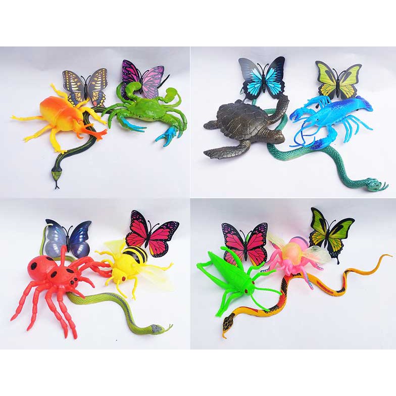 Jual SALE !! INSECT SERANGGA ISI 5 - TL5540 MAINAN FIGURINE HEWAN ...
