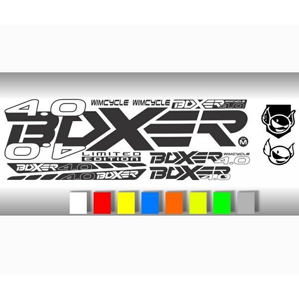 Jual Stiker Frame Sticker Decal Sepeda Wimcycle Boxer Bisa Custom Pasti ...