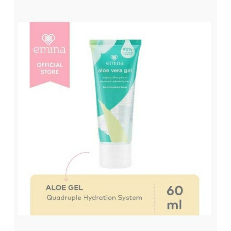 Jual Emina Aloe Veral Gel 60ml | Shopee Indonesia
