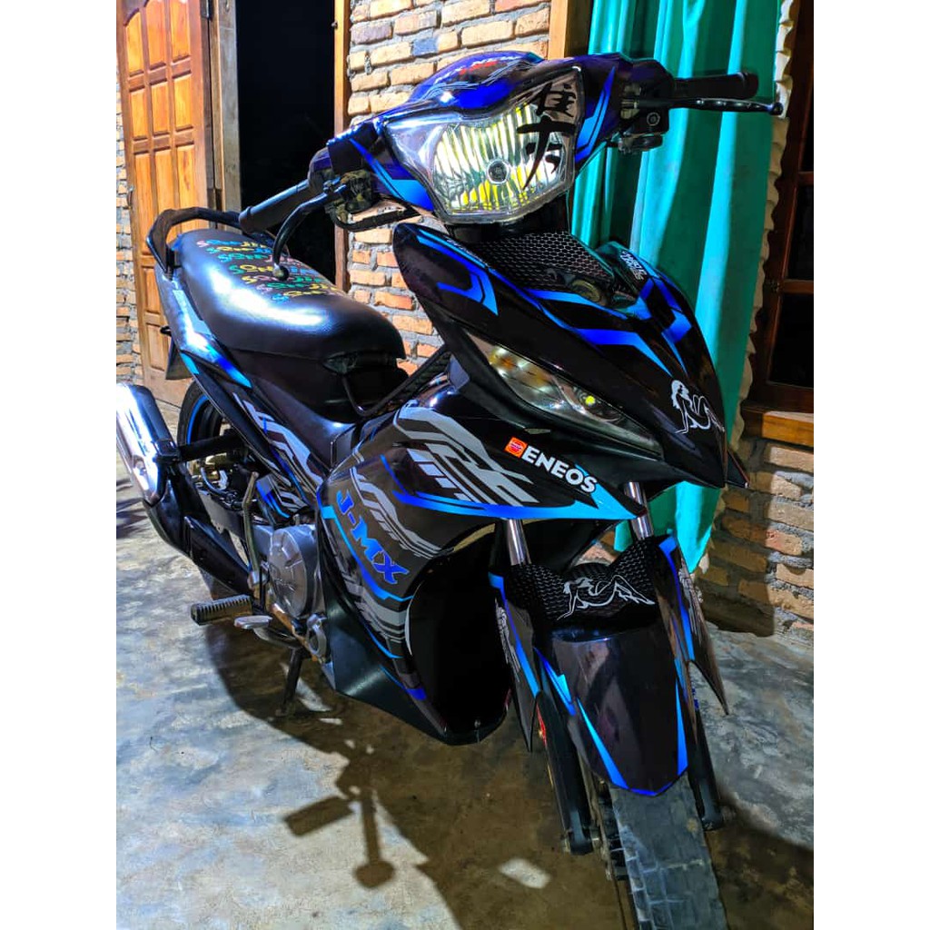Jual stiker decal jupiter mx new decal motor mx new stiker motor ...