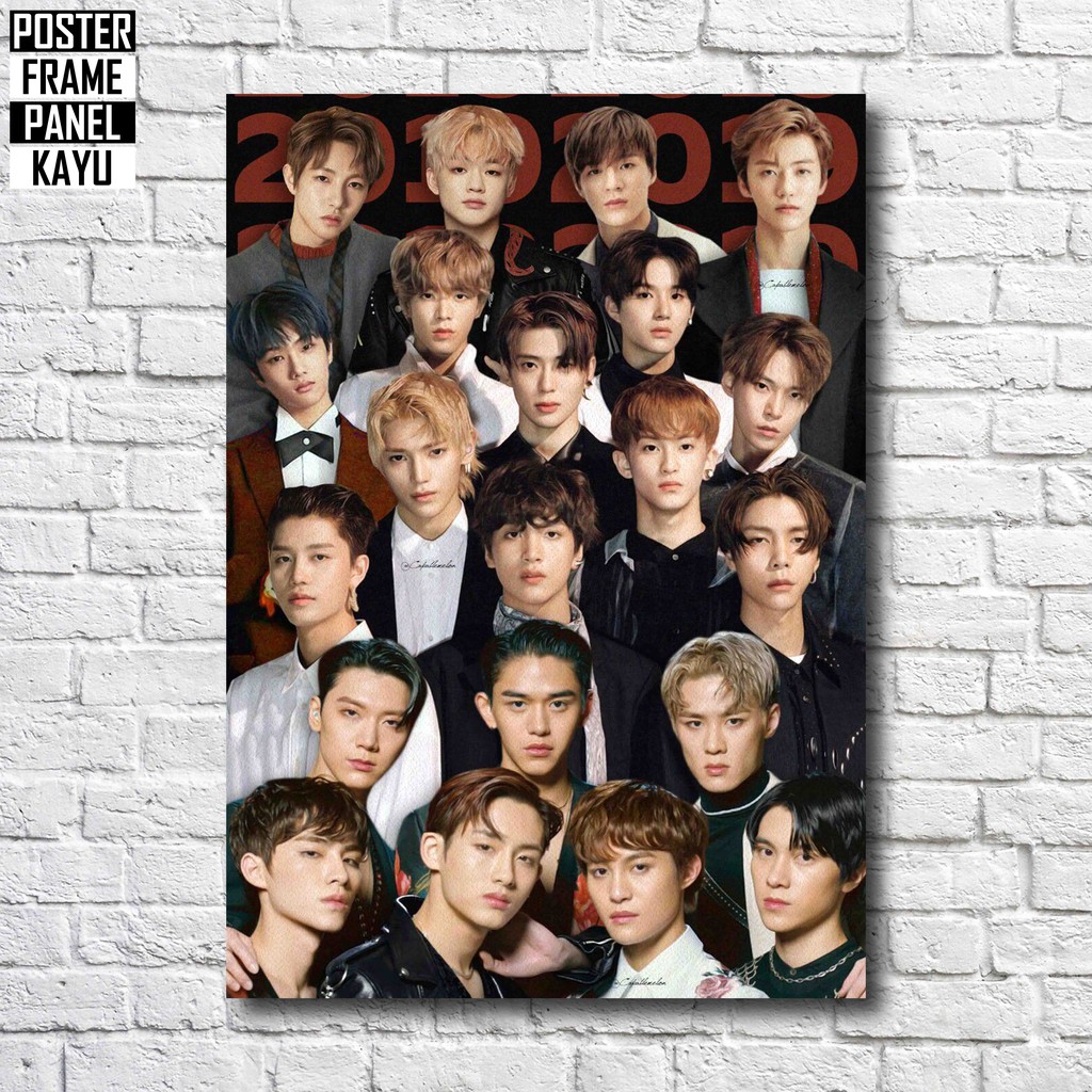 Jual Poster NCT Frame Kayu Solid A4 NCT007 | Shopee Indonesia