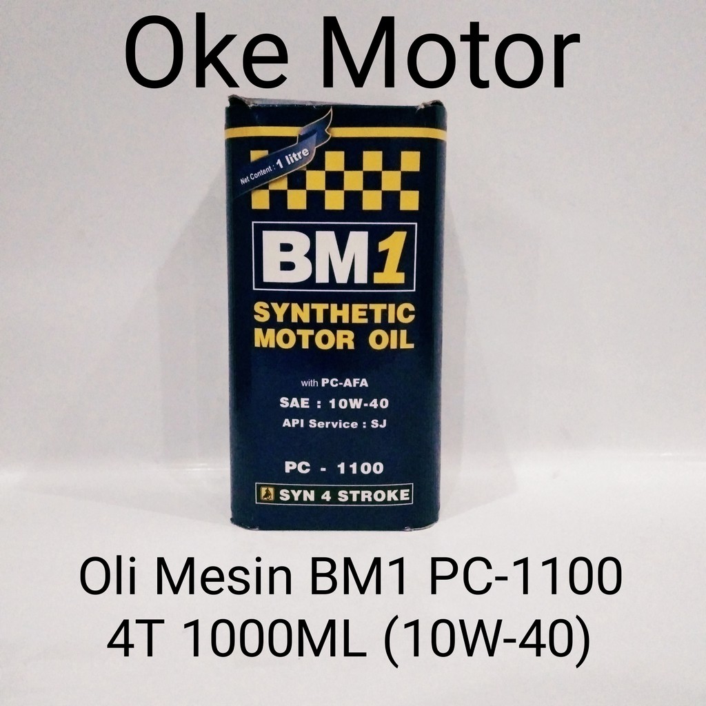 Jual Oli Mesin BM1 PC-1100 4T 1000ML | Shopee Indonesia