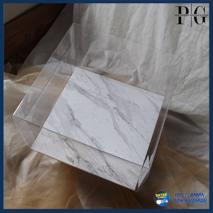 Jual Kotak Kue 30x30x20cm / Glass Cake Box 30 cm / Box Kue 30cm TANPA ...