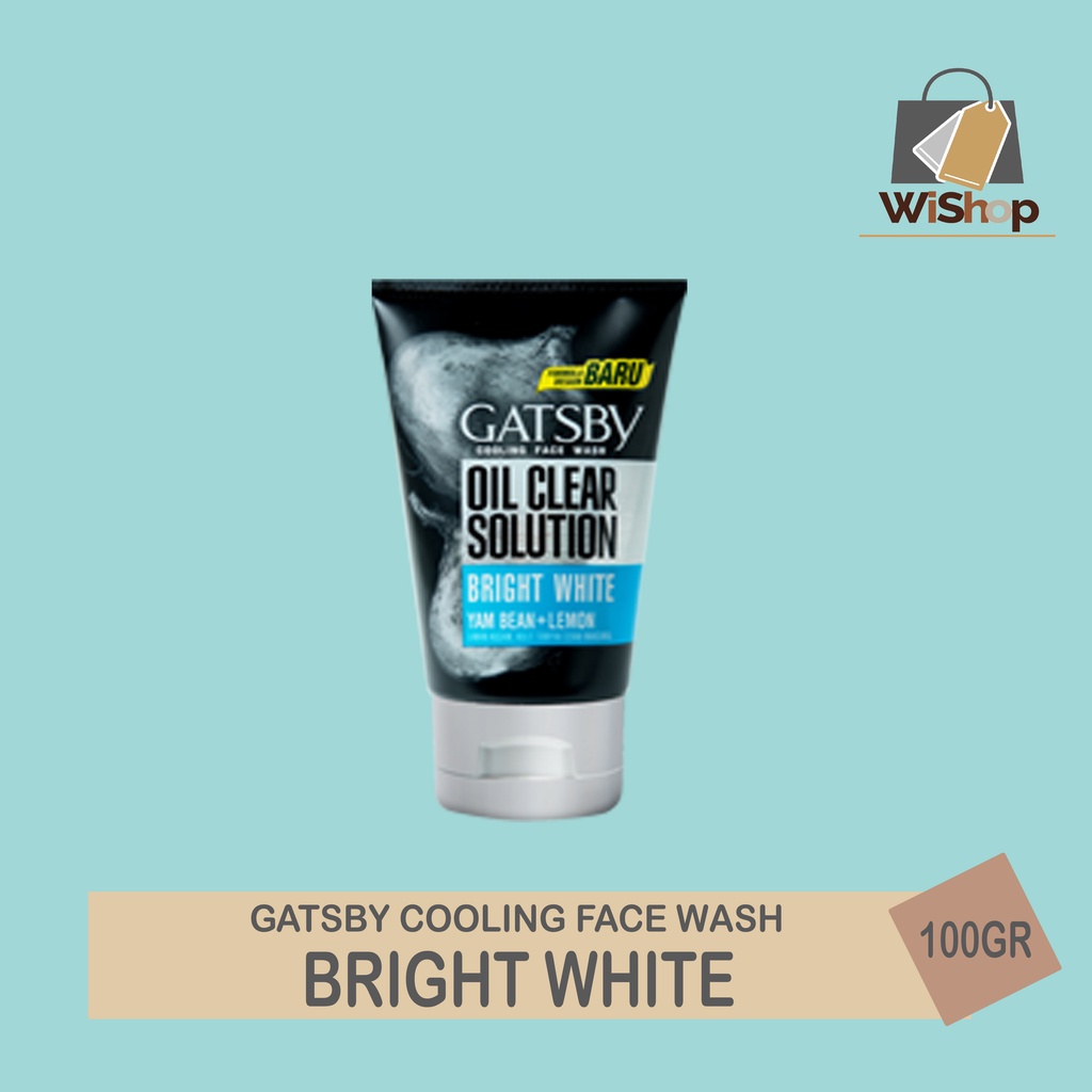 Jual GATSBY COOLING FACE WASH 100GR (Triple Porefection, Bright White ...