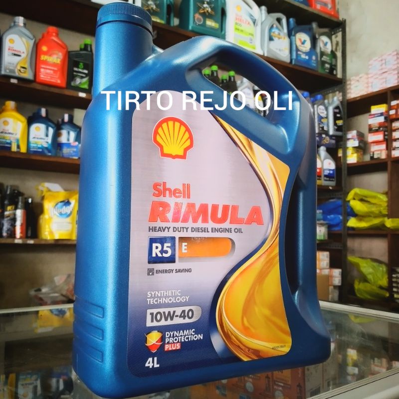 Jual SHELL RIMULA R5E 10W-40 HEAVY DUTY DIESEL ENGINE OIL | Shopee ...