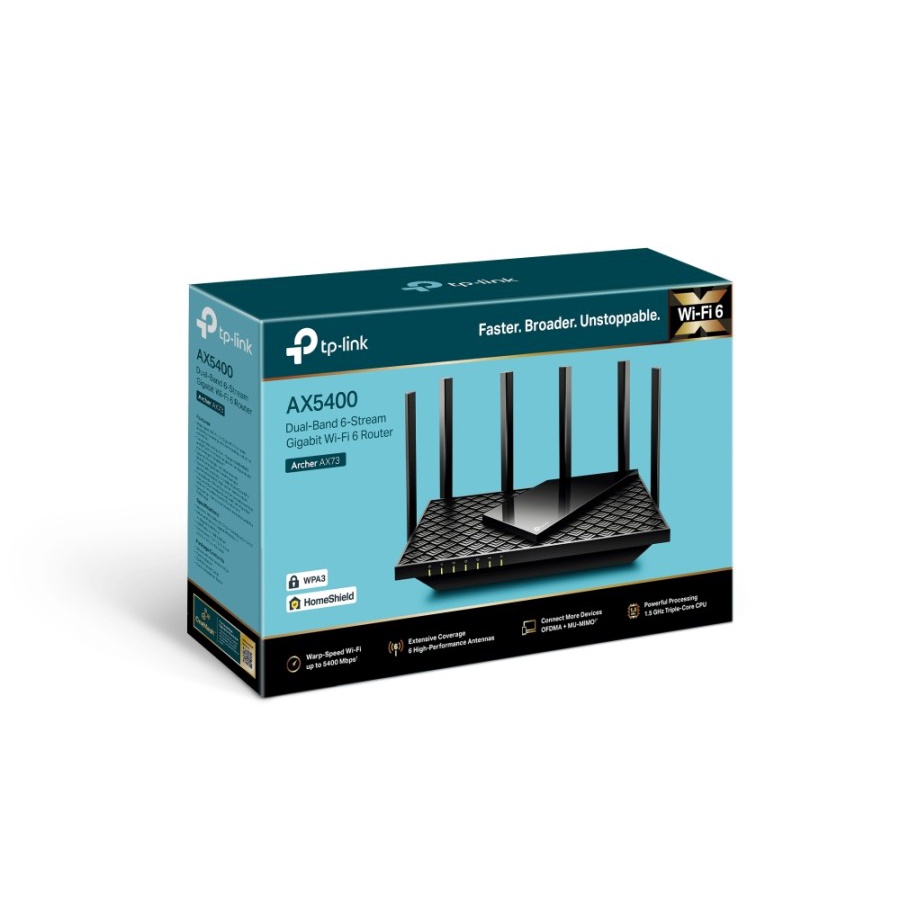Jual TP-Link / TPLink Archer AX73 AX5400 Dual-Band Gigabit Wi-Fi 6 ...