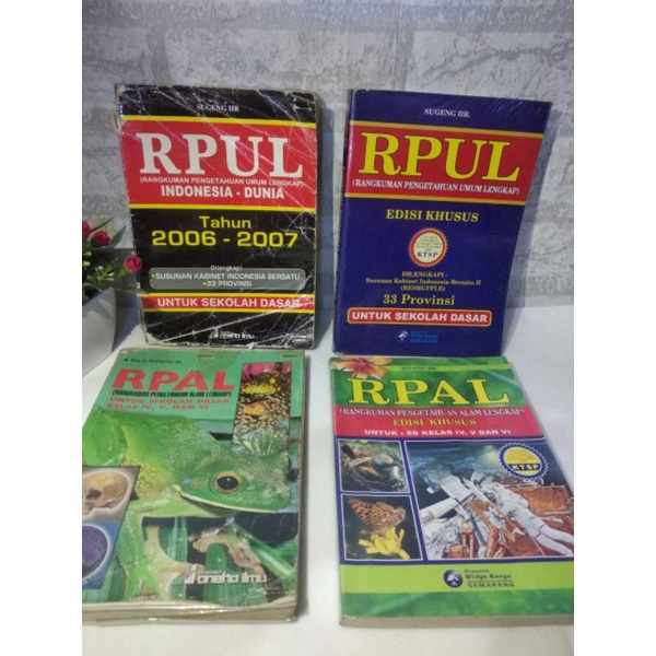 Jual RPUL(RANGKUMAN PENGETAHUAN UMUM LENGKAP) DAN RPAL(RANGKUMAN PENGETAHUAN ALAM LENGKAP ...