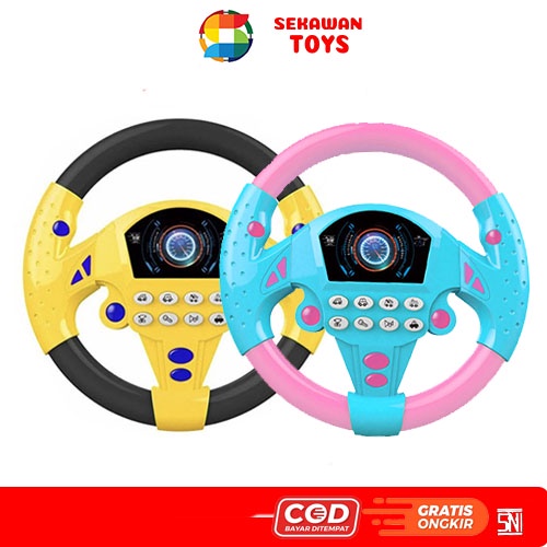 Jual Mainan Anak Edukasi Setir Mobil/ Mainan Setir-setiran / Steering ...