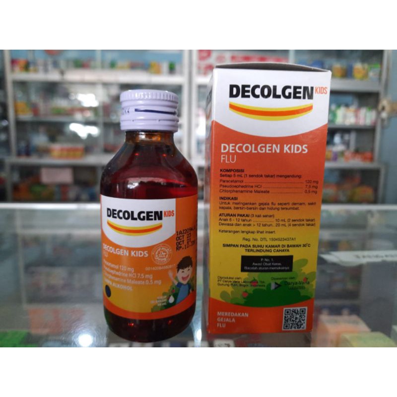 Jual DECOLGEN SYRUP 60ML | Shopee Indonesia