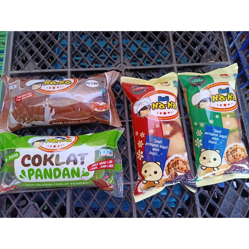 Jual Roti Nana coklat pandan Paket Keluarga isi 5pcs | Shopee Indonesia