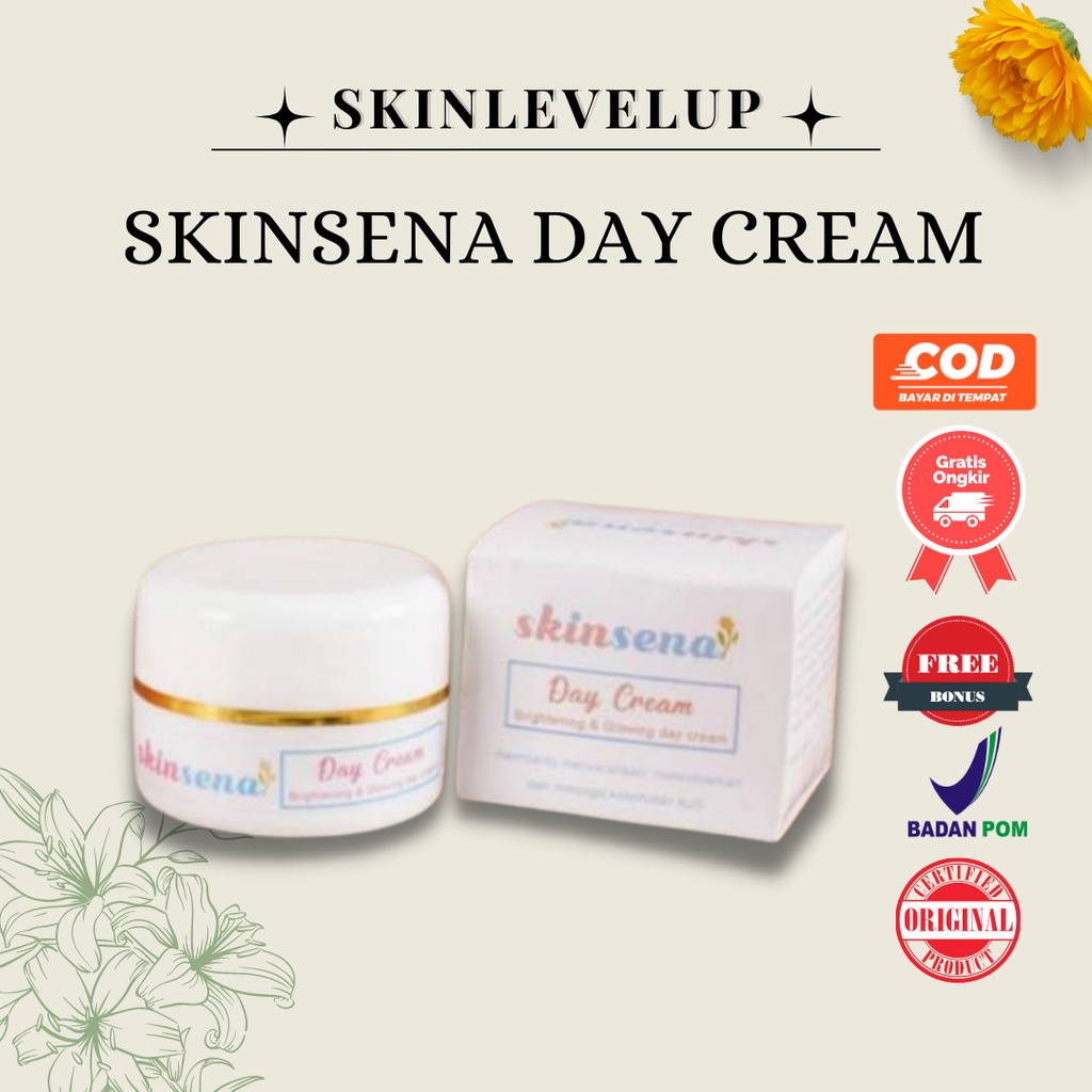 Jual Skinsena Day Cream 9 GR Skinsena Skin Sena Ori BPOM | Shopee Indonesia