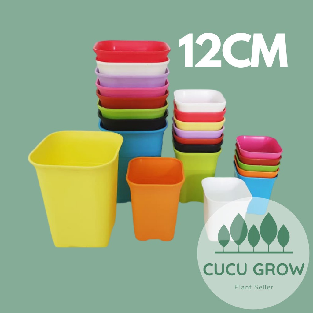 Jual Pot Kotak / Pot Tanaman / Pot Bunga Persegi Segi Empat Mini NKT ...