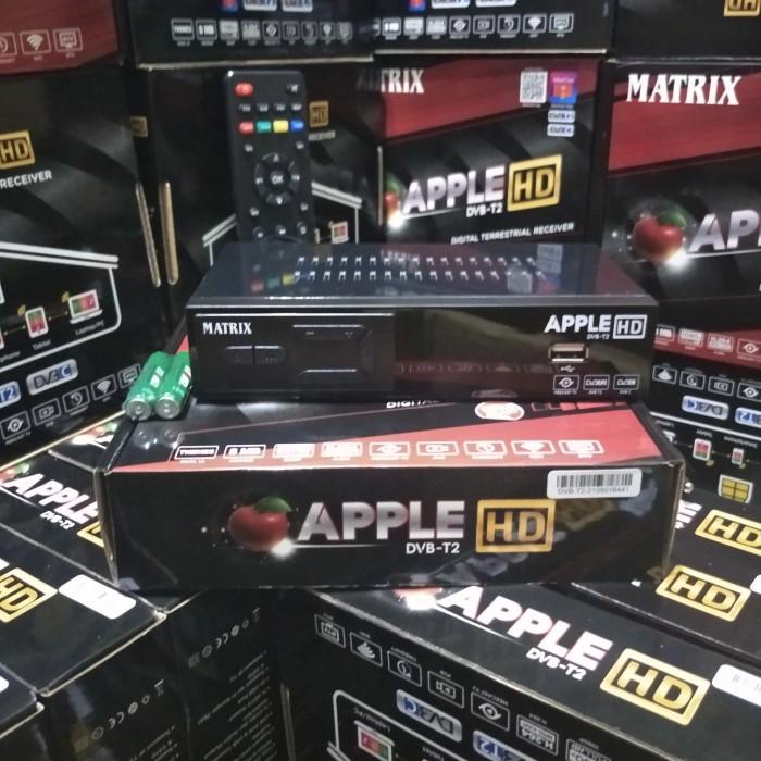 Jual TV DIGITAL DVB T2 MATRIX APPLE SET TOP BOX GARANS 1 TH FREE KABEL ...