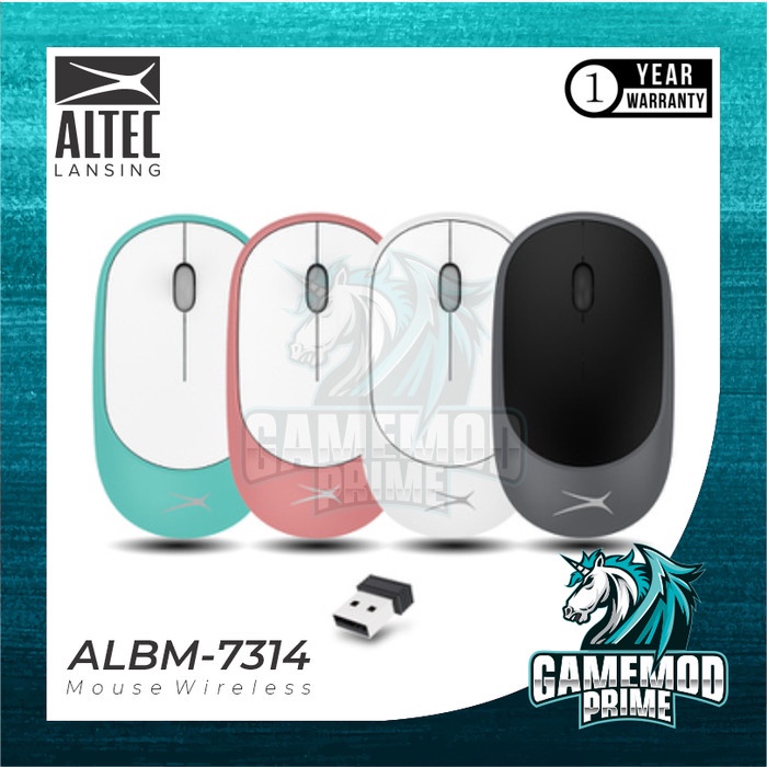 Jual Mouse Wireless Altec Lansing ALBM7314 ALBM 7314 Slim | Shopee ...