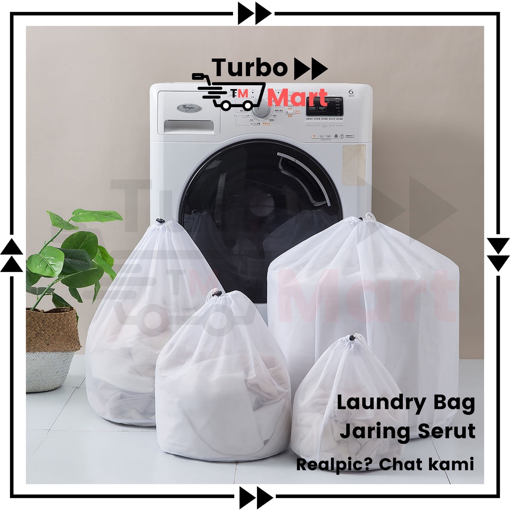 Jual Laundry Bag Serut Laundry Net Serut Kantong Jaring Bra Jaring ...
