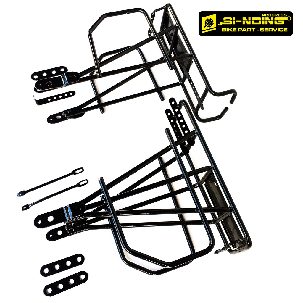 Jual Rack Pannier Rak Sepeda Touring Bagasi Touring Depan Belakang MTB ...