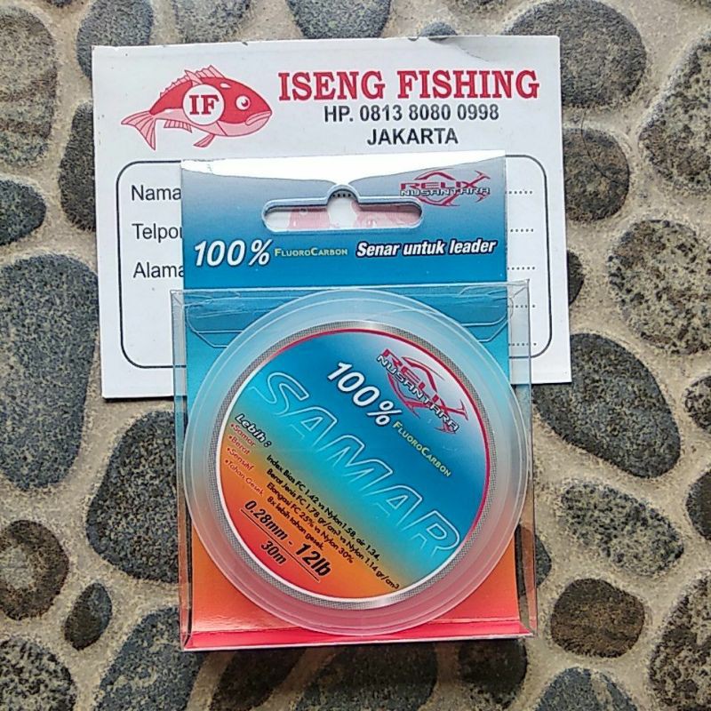 Jual Leader Samar Relix nusantara 12lbs | Shopee Indonesia