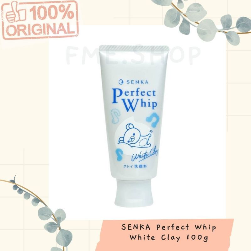 Jual SENKA Perfect Whip White Clay Rilakkuma 100g (Limited Edition ...