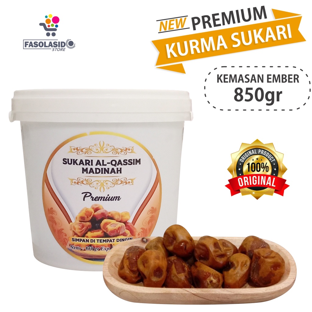 Jual KURMA SUKARI PREMIUM 850gr / KURMA SUKARI / KURMA PREMIUM / KURMA ...