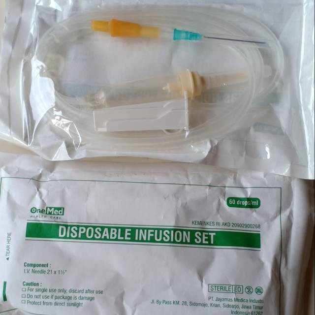 Jual INFUS SET / INFUSION SET / SELANG INFUS | Shopee Indonesia